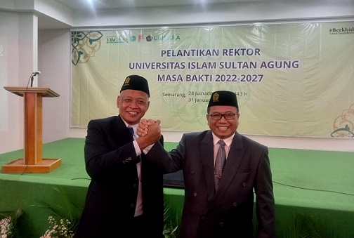 Prof Dr H Gunarto Dilantik Jadi Rektor Unissula, Kokohkan Universitas ...