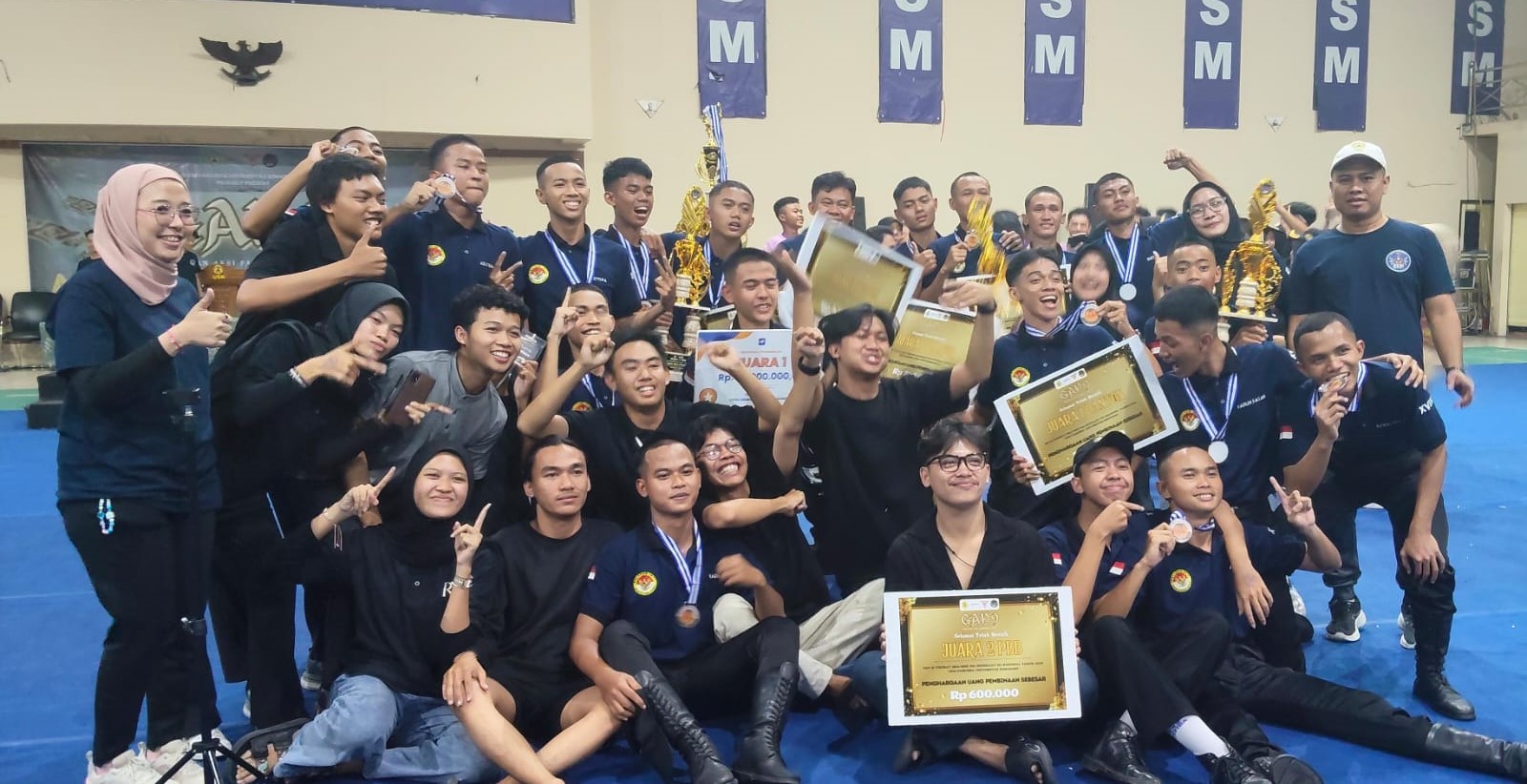 UKM Paskibra USM Sukses Gelar Lomba GAP 9, SMKN 2 Salatiga Juara Umum - Awall.id